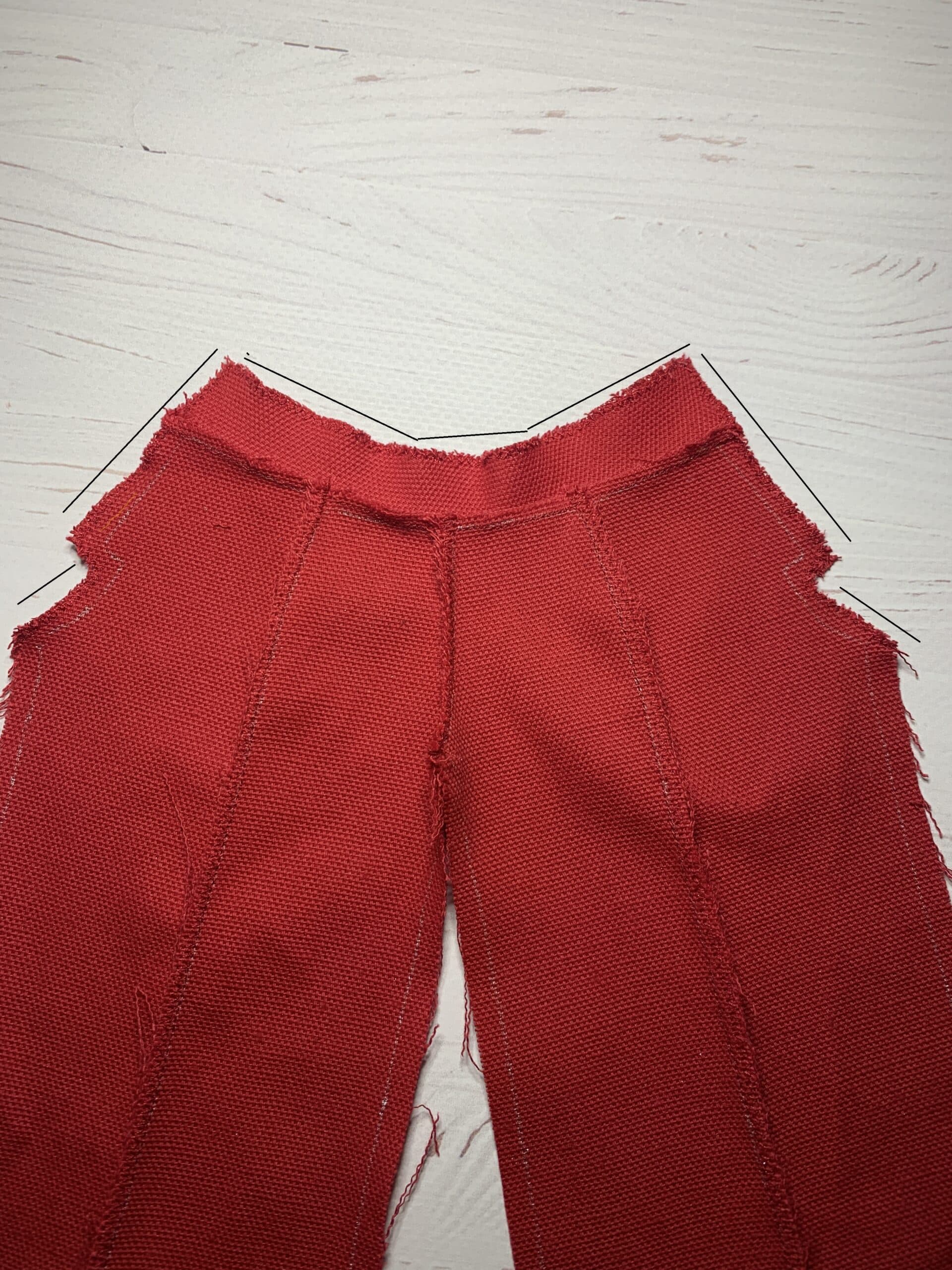 How to make doll pants (+free PDF pattern)